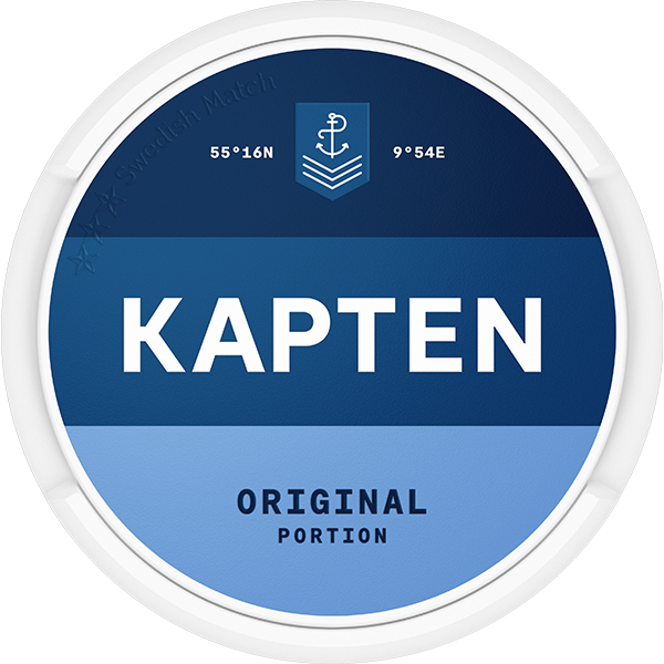 Buy Kapten Original Portion Snus online at SnusExpress.com