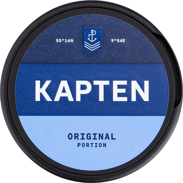 Buy Kapten Original Portion Snus online at SnusExpress.com